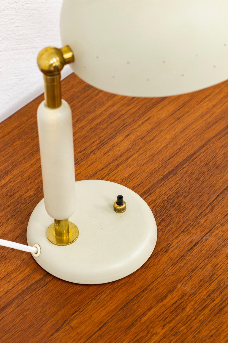 Table Lamp by Harald Notini for Böhlmarks, Sweden, 1940-50s For Sale at ...