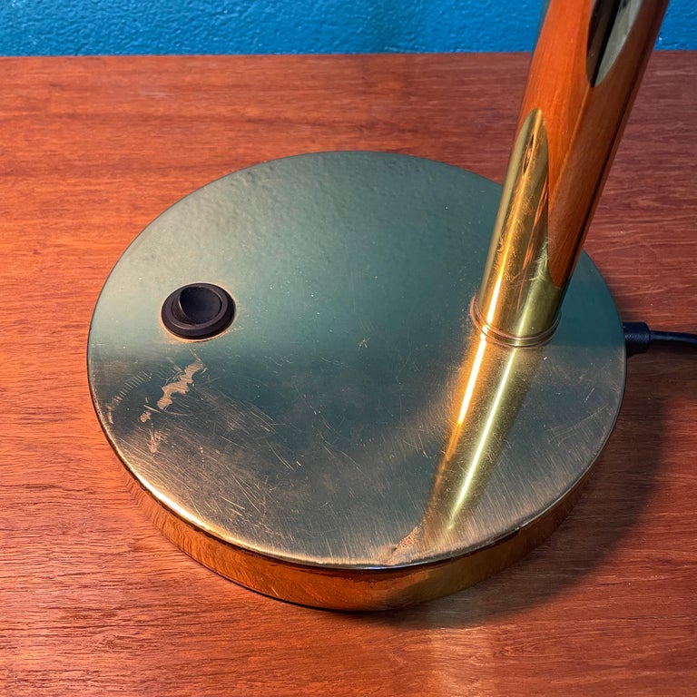 Table Lamp By KT-Valaistus Finland - Brass For Sale at 1stDibs