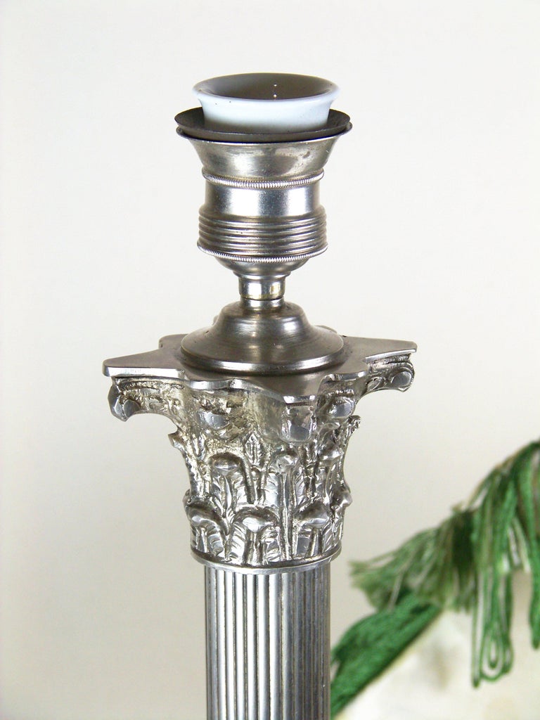 Table lamp, Corinthian column, ca. 1900 For Sale at 1stDibs