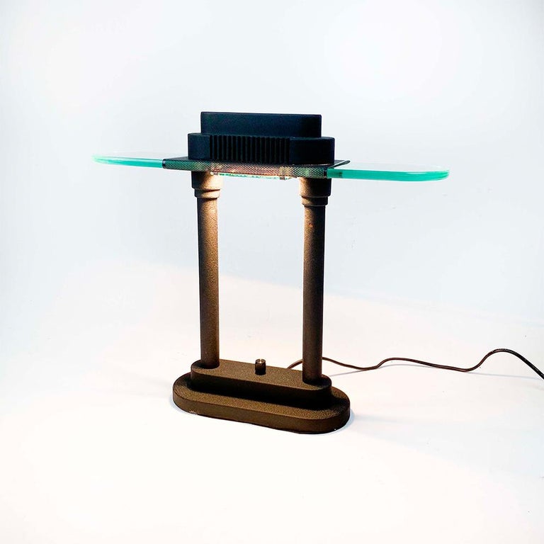 Table Lamp Design by Robert Sonneman, 1980s at 1stDibs