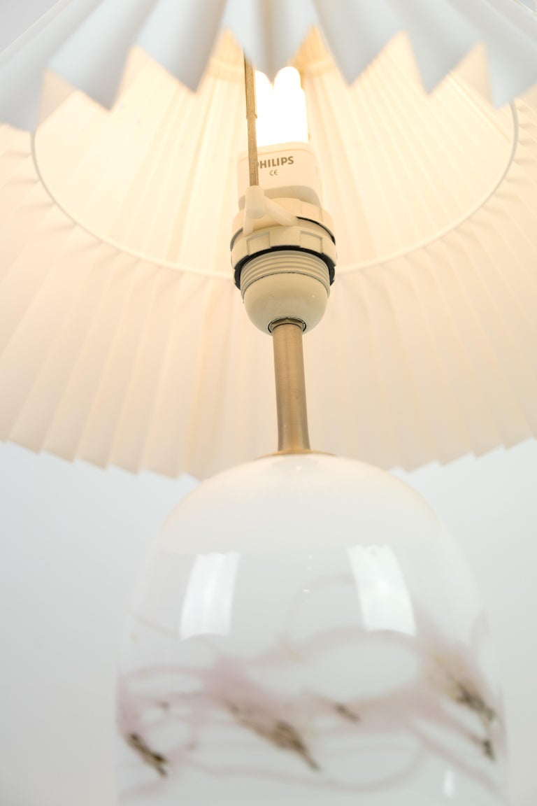 Table lamp, Holmegaard, model Sakura, design by Michael Bang For Sale ...