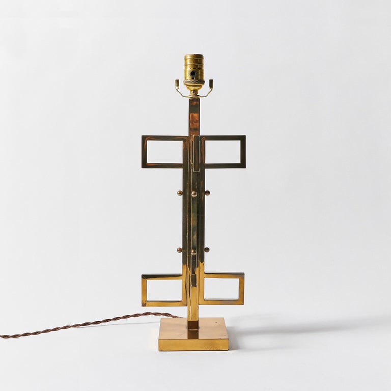 Table Lamp in the Manner of Maison Charles For Sale at 1stDibs