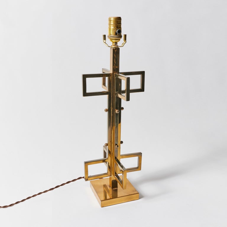Table Lamp in the Manner of Maison Charles For Sale at 1stDibs