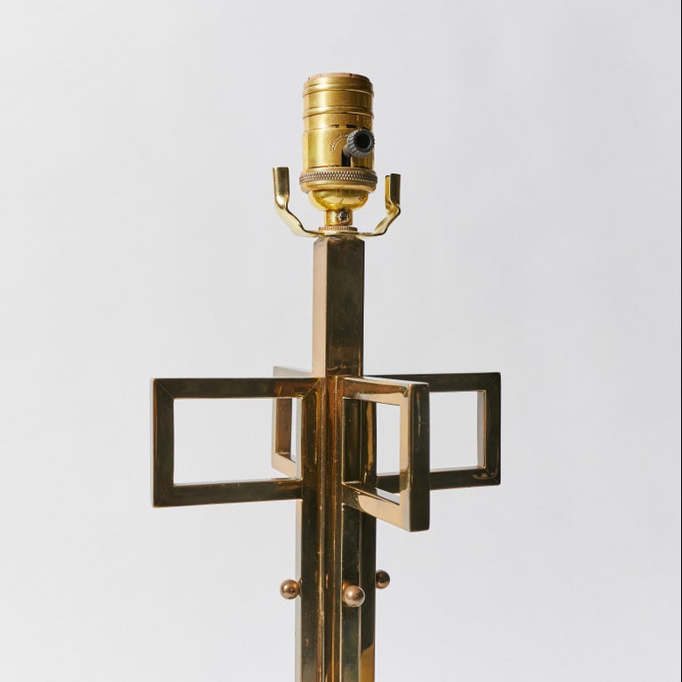 Table Lamp in the Manner of Maison Charles For Sale at 1stDibs
