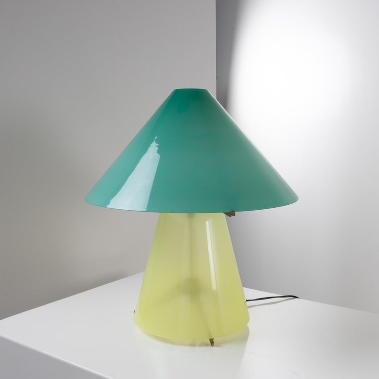 Table Lamp Metafora by Umberto Riva, Fontana Arte, Italy at 1stDibs