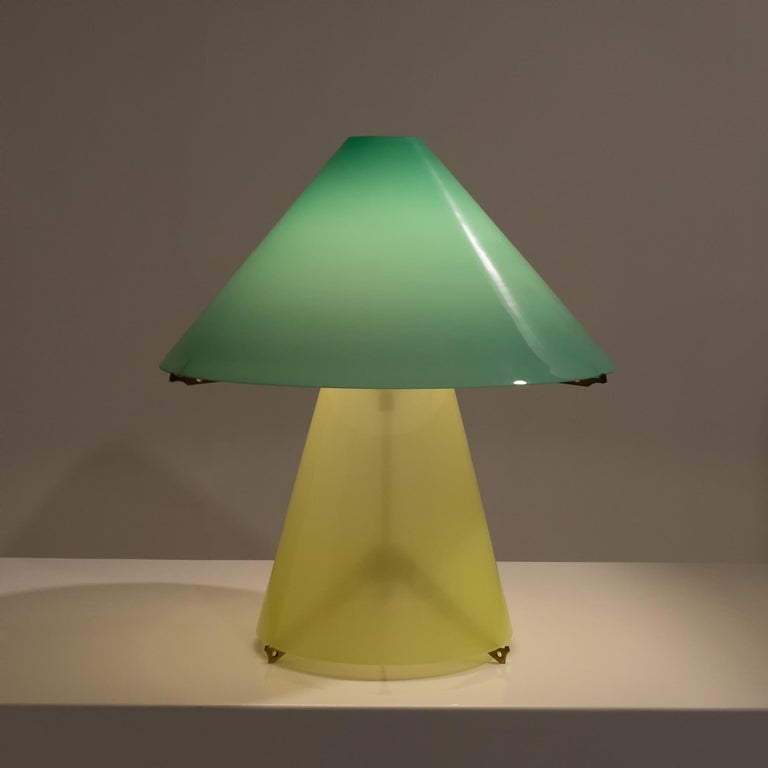 Table Lamp Metafora by Umberto Riva, Fontana Arte, Italy at 1stDibs