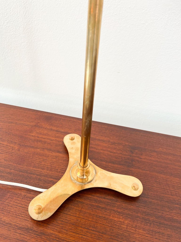 Josef Frank Table Lamp Model 2467 in Brass and Fabric, 1950s For Sale ...