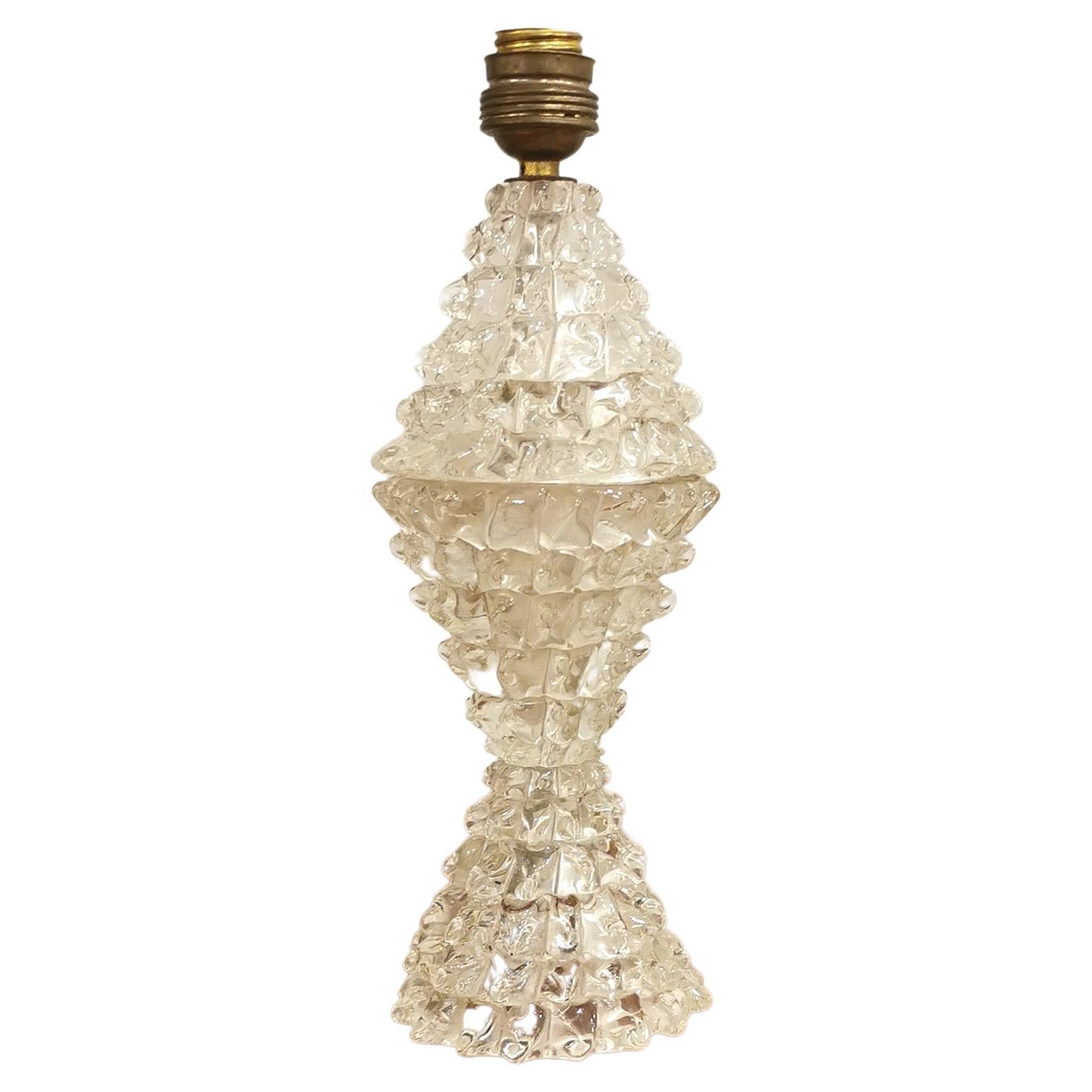 Ornate Decorative Detail Zinc Single Lamp with Shade, Italy, 1940s For ...