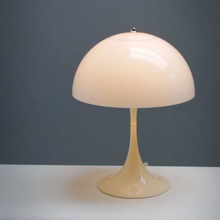 Table Lamp Panthella by Verner Panton, Denmark at 1stDibs