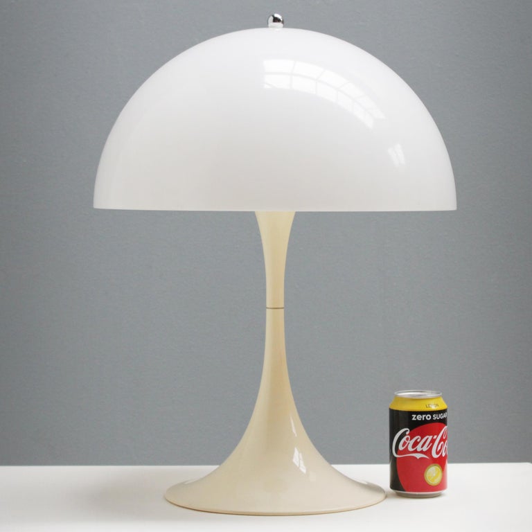 Table Lamp Panthella by Verner Panton, Denmark at 1stDibs