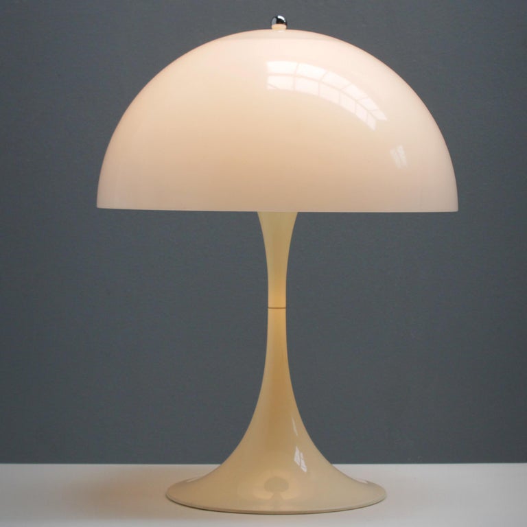 Table Lamp Panthella by Verner Panton, Denmark at 1stDibs