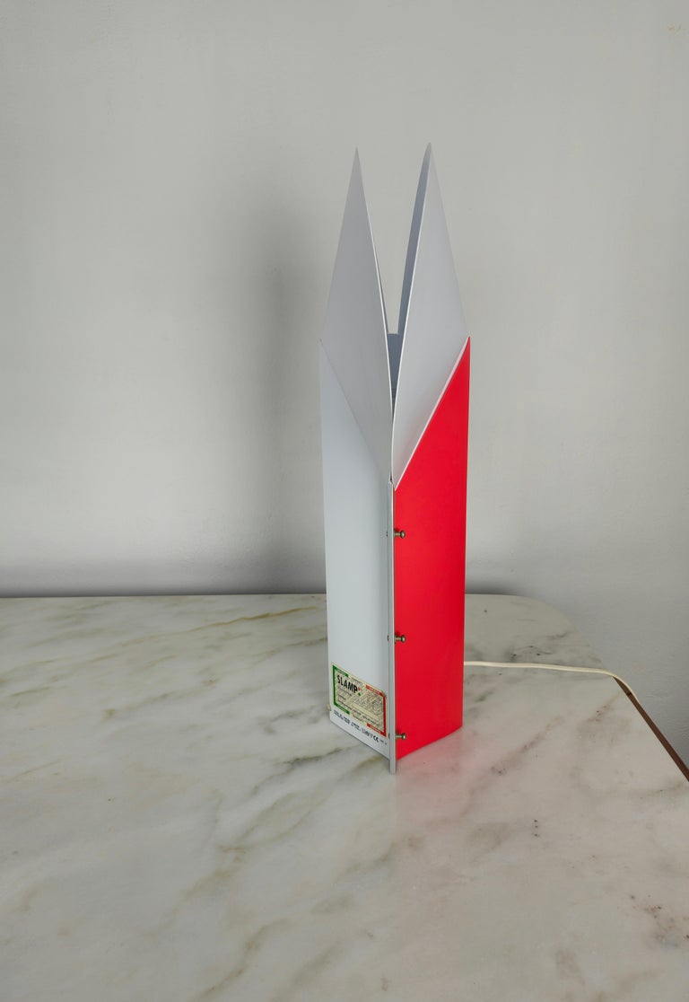 Table Lamp Plastic by Samuel Parker for Slamp Mid-Century Modern Italy ...