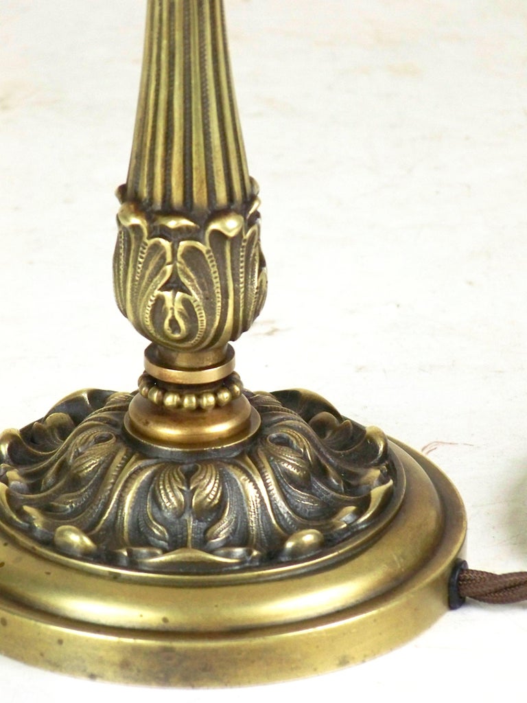 Table Lamp, Solid Brass For Sale at 1stDibs