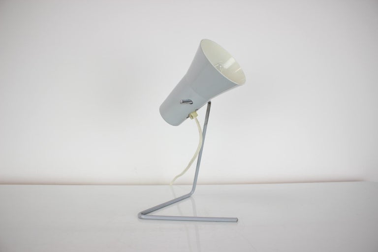 Table Lamp with Adjustable Shade by Hurka for Drupol Praha, 1960s For ...