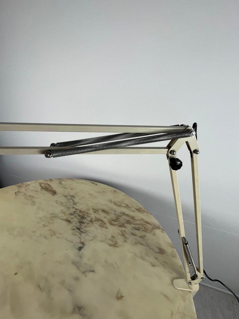 Table Lamp with Clamp, Extendable, Italy, 1970s For Sale at 1stDibs