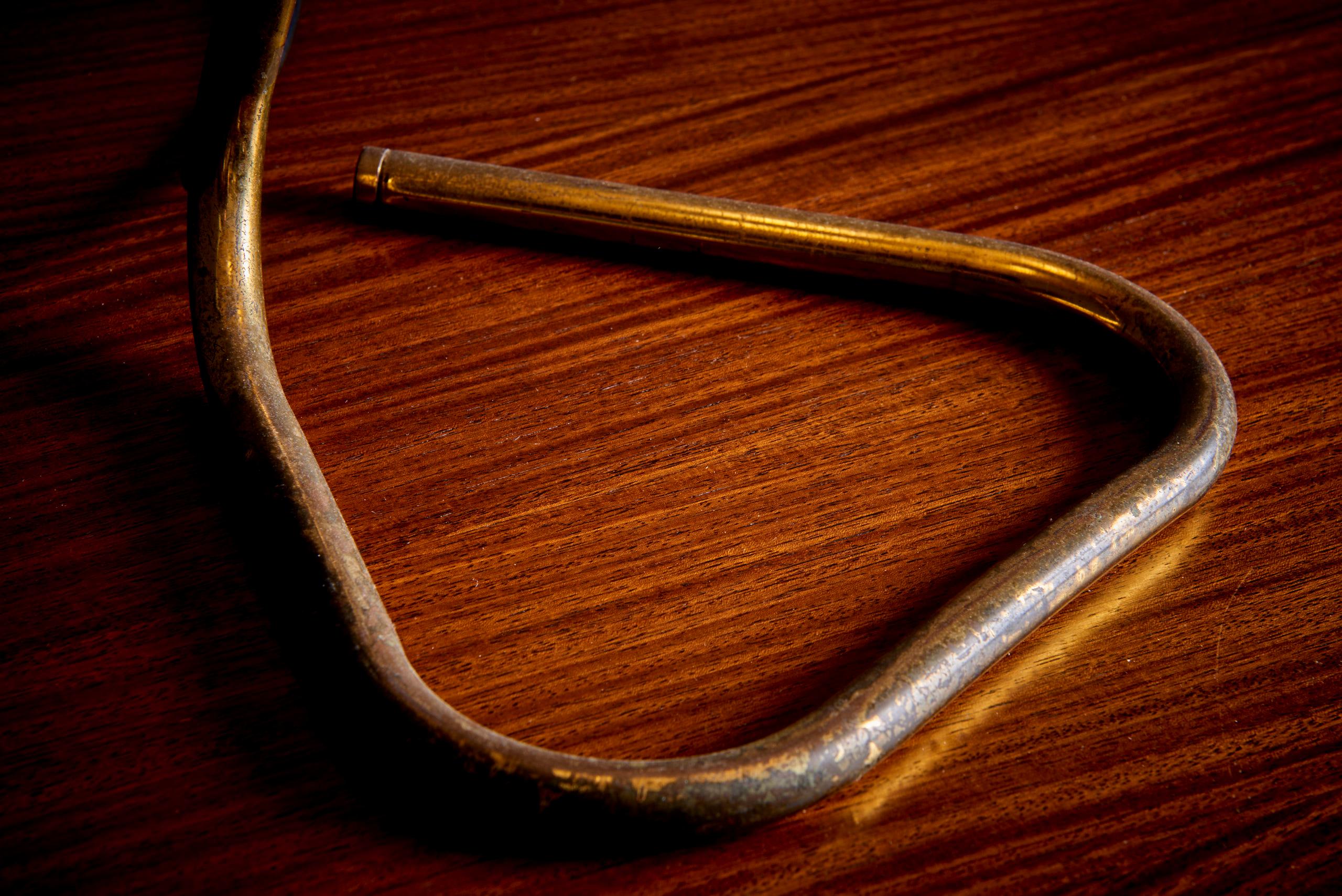 Table Lamp with Paper Shade, Austria - 1950s For Sale at 1stDibs