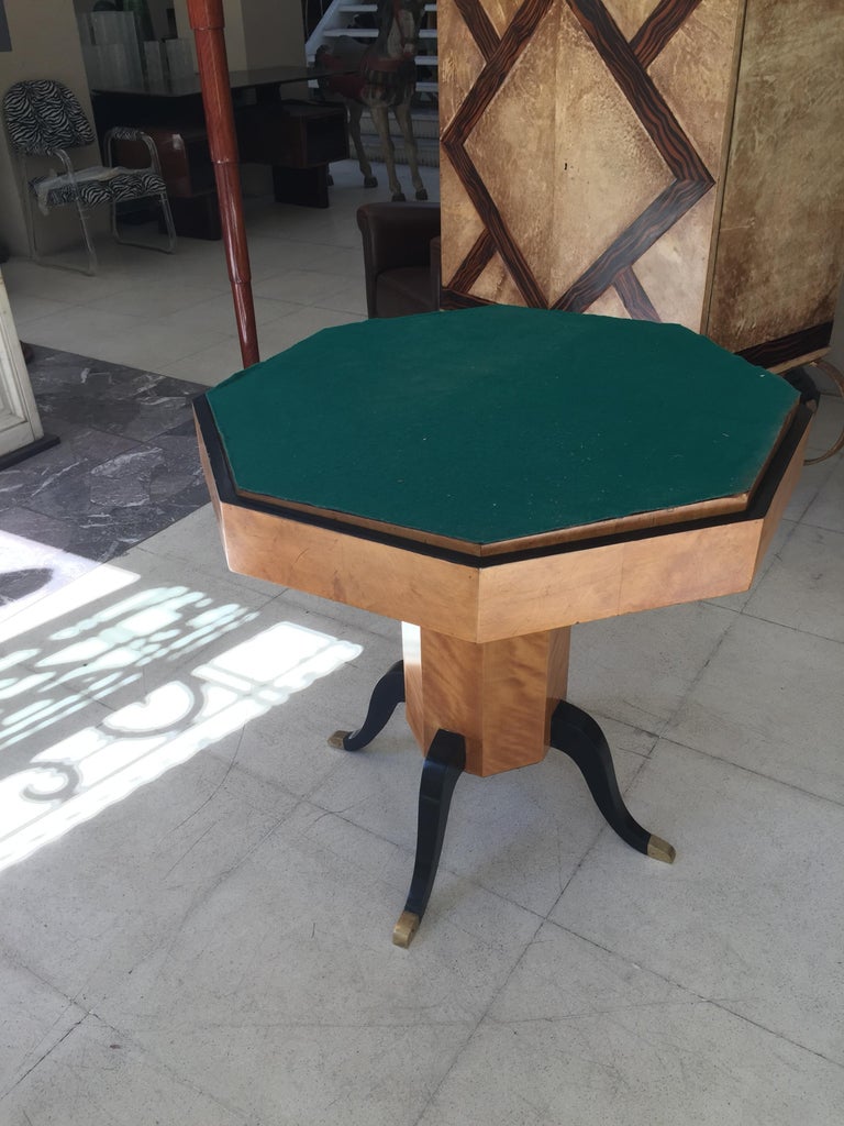 Table, Style: Art Deco, ' 4 People', Year: 1920, Wood and Bronze For ...
