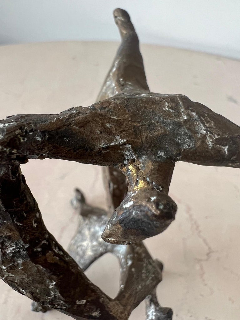 Table Top Sculpture by Anne Van Kleeck in Bronze For Sale at 1stDibs