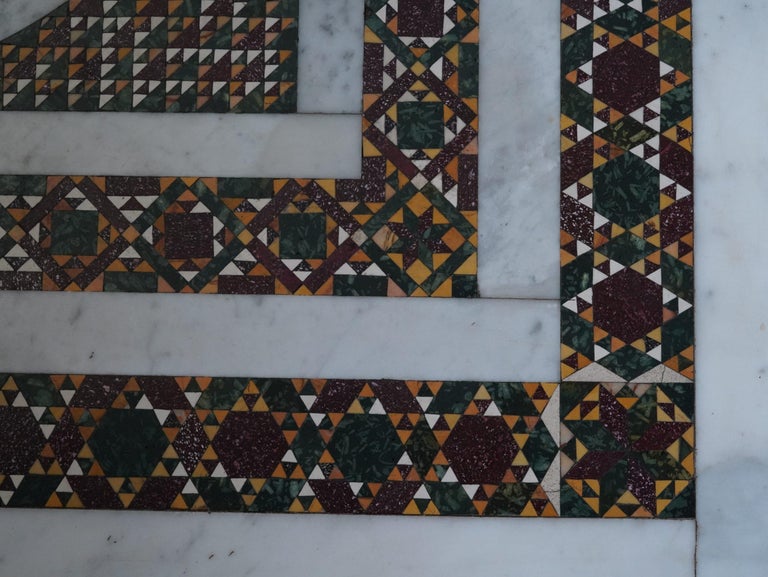 Table with Cosmatesque Inlays For Sale at 1stDibs