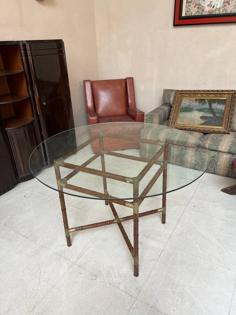 Table with Wood and Bronze, Attributed to "Billy" Haines For Sale at ...