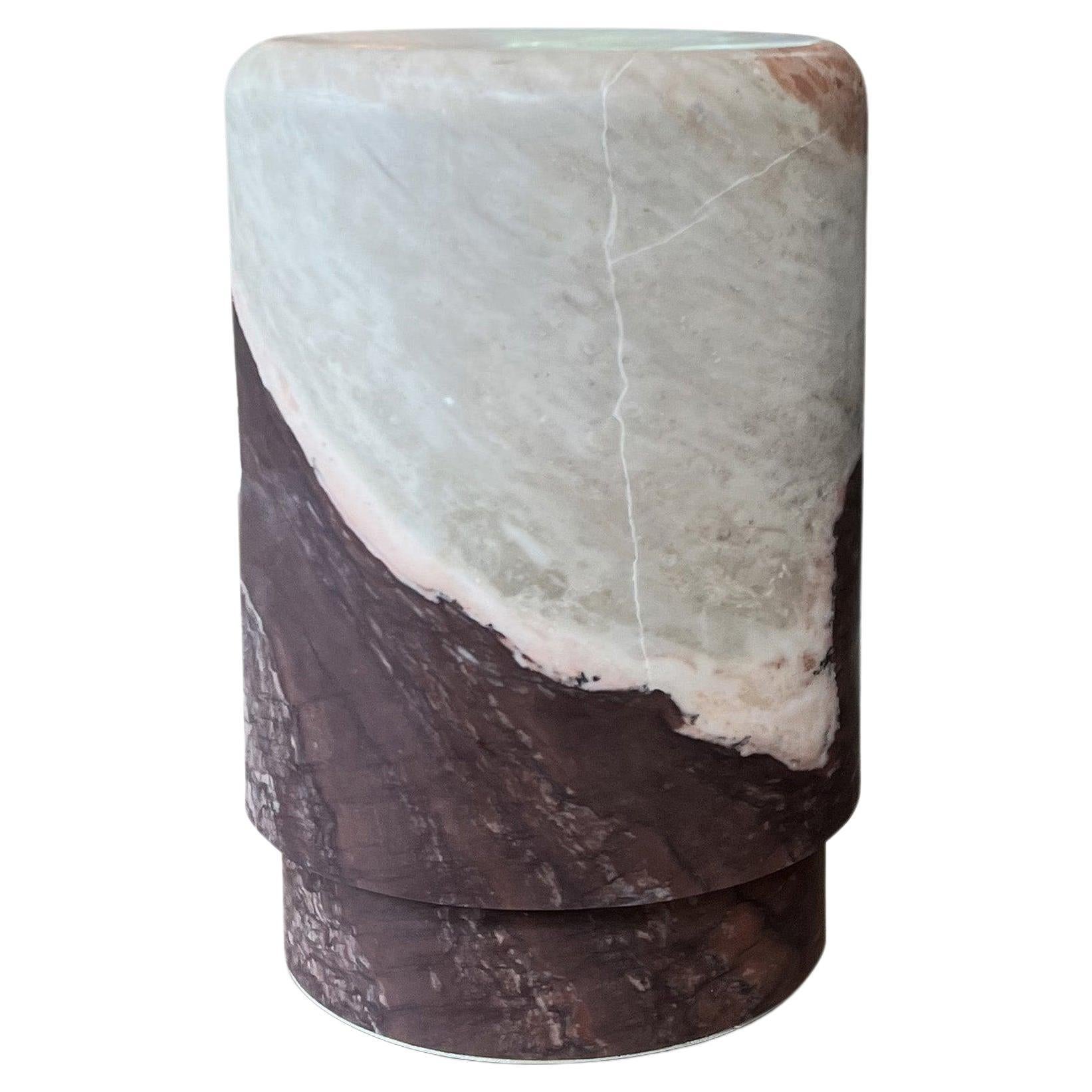 Tabou in Calacatta Viola Marble For Sale at 1stDibs