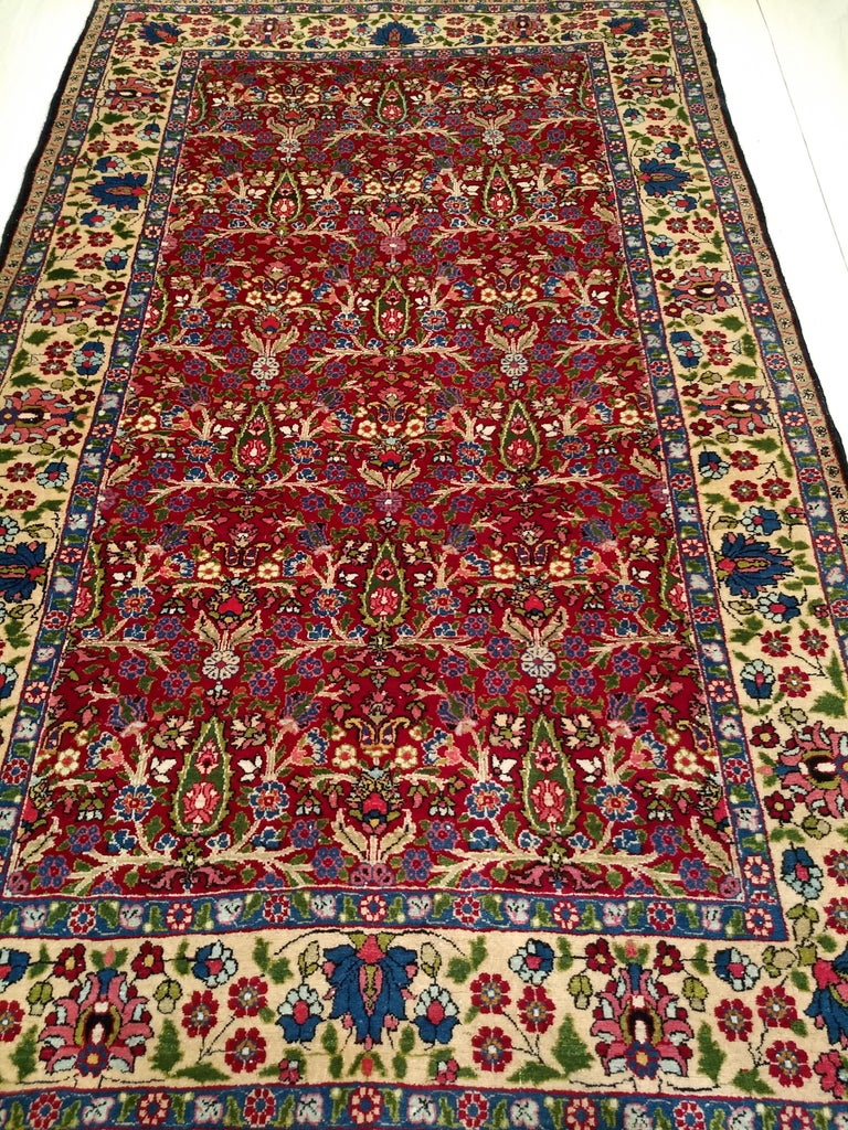 Tabriz in a Tree of Life Allover Design from the Early 1900s For Sale ...