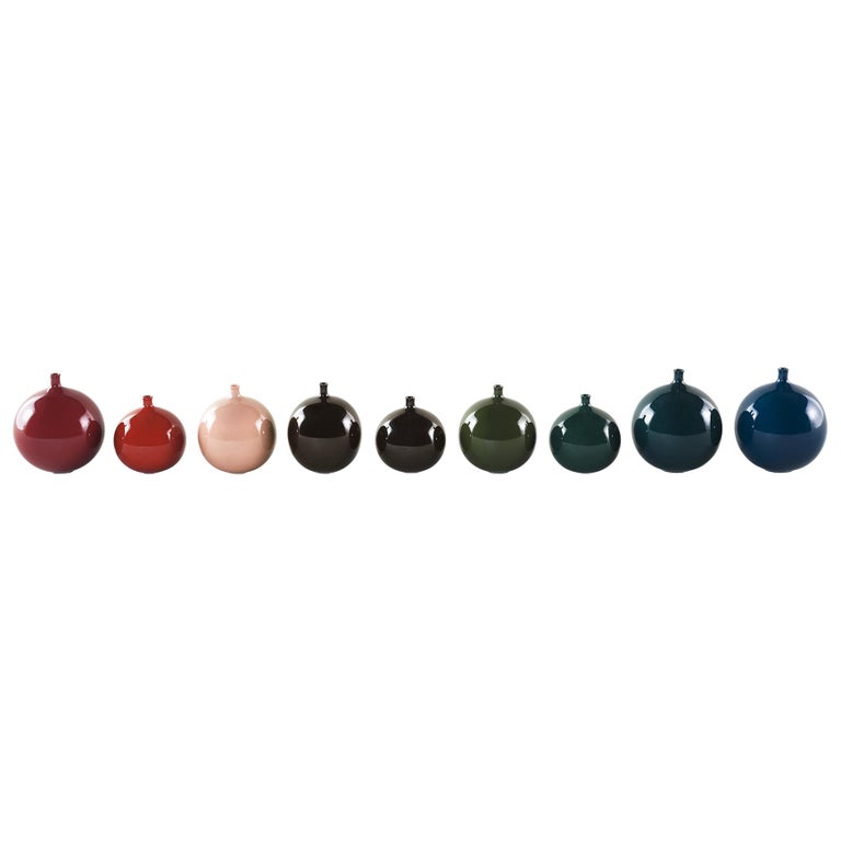 Tacchini Bubble Large Handmade Glazed Ceramic Vase by Alvino Bagni For ...