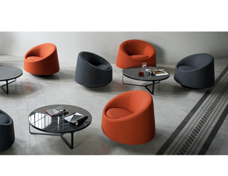 Tacchini Cage Coffee Table in Black Marquinia Marble Designed Gordon ...