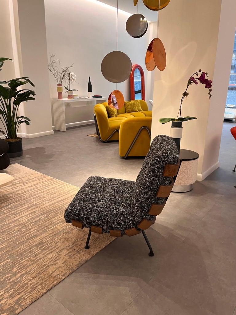 Tacchini Costela Lounge Chair by Martin Eisler in STOCK For Sale at 1stDibs