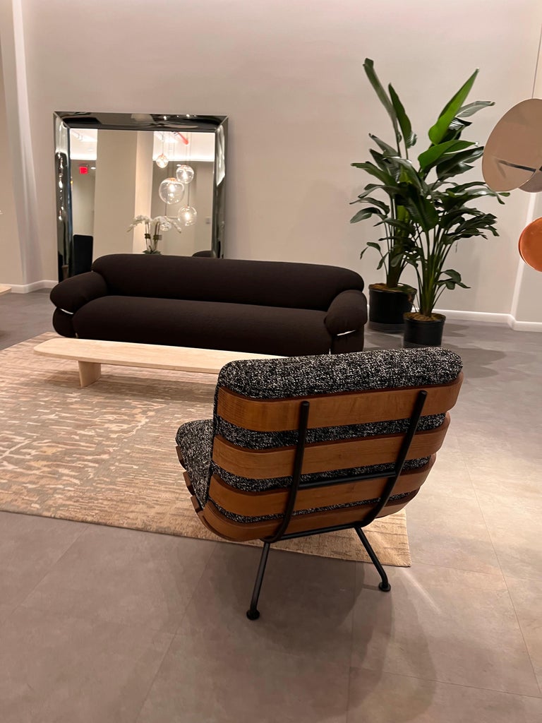 Tacchini Costela Lounge Chair by Martin Eisler in STOCK For Sale at 1stDibs