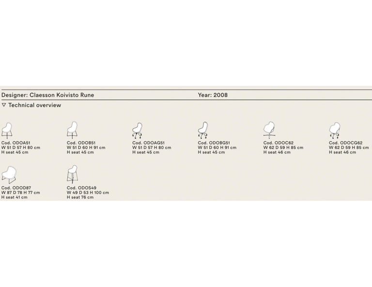 Tacchini Doodle Stool Designed by Claesson Koivisto Rune For Sale at ...