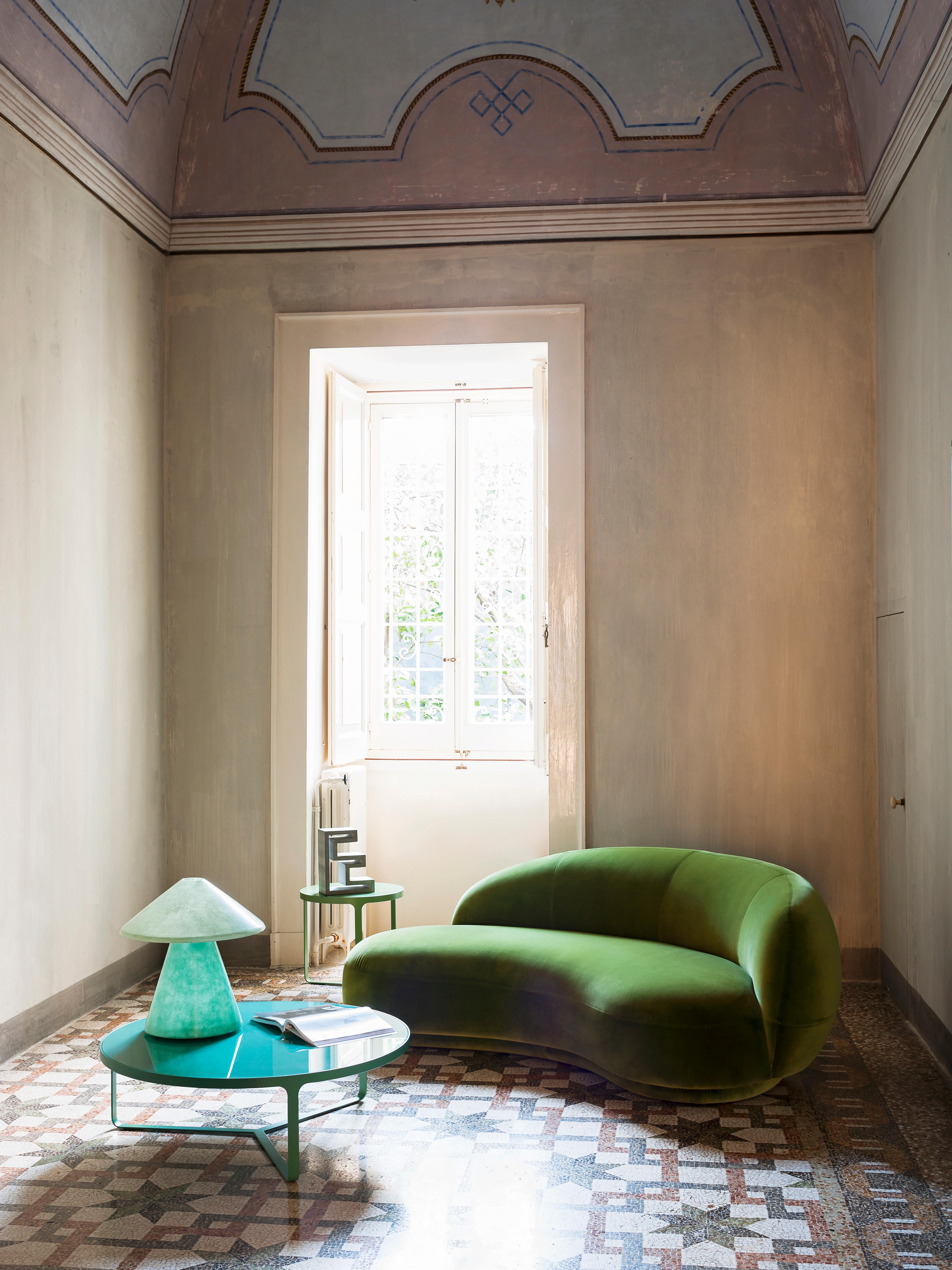 Tacchini Julep Sofa in Orange Bopha Fabric by Jonas Wagell For Sale at ...