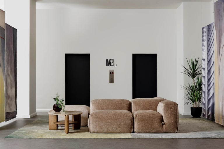 New Tacchini Le Mura Sofa Designed by Mario Bellini in STOCK For Sale ...