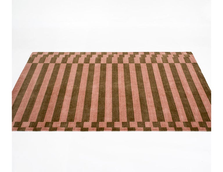 Tacchini Linea Rug in Himalayan Wool by Maria Gabriella Zecca For Sale ...