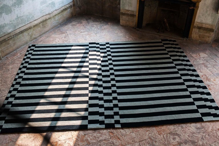 Tacchini Linea Rug in Himalayan Wool by Maria Gabriella Zecca For Sale ...