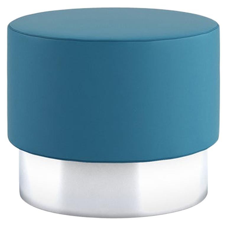 Tacchini Pastilles Ottoman in Blue Calantha Fabric by Studiopepe For ...