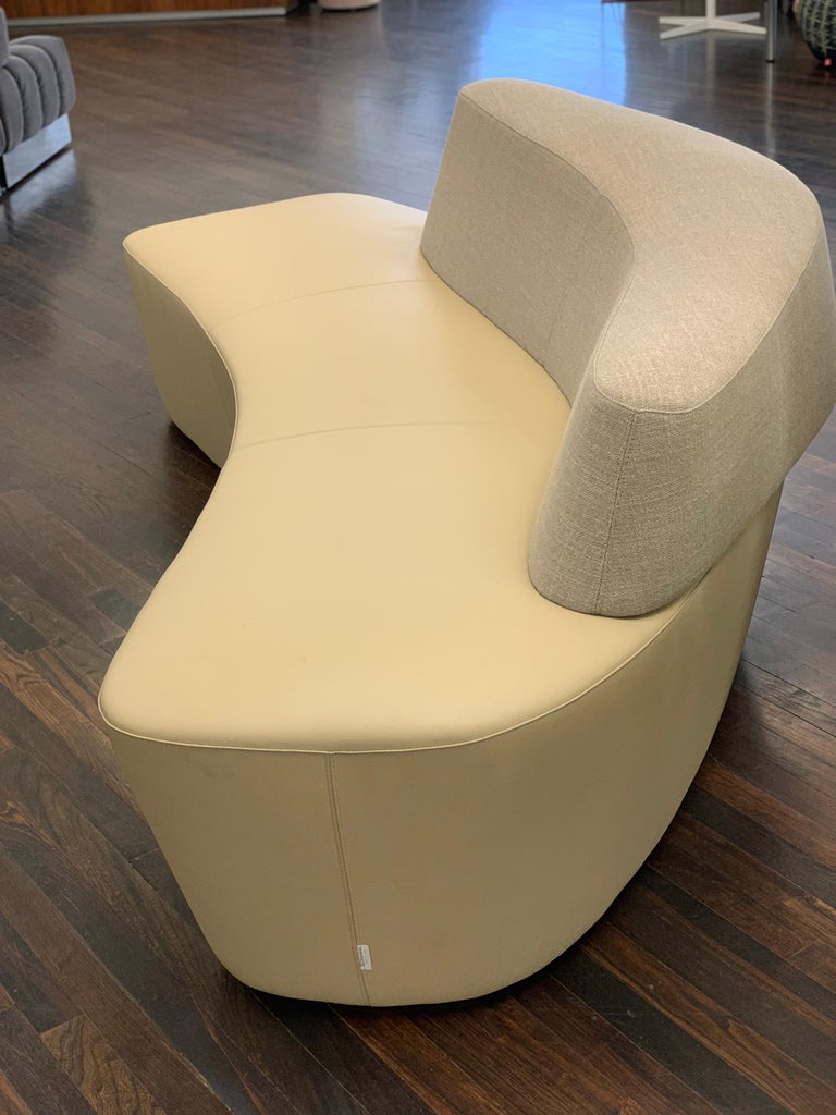 Tacchini Polar Sofa in Leather and Fabric at 1stDibs | polar sofa ...