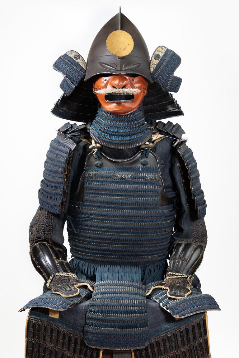 Tachi-dō Tosei Gusoku Samurai Armor with Momonari Type Helmet For Sale ...