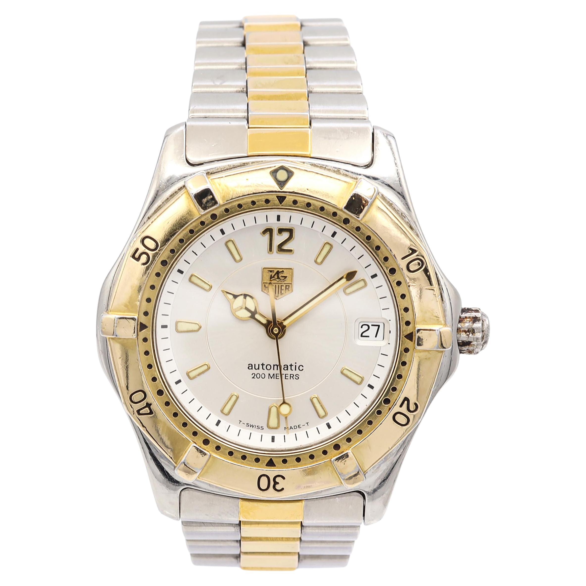 TAG Heuer Professional Stainless Steel Date Quartz Men’s Watch Ref ...