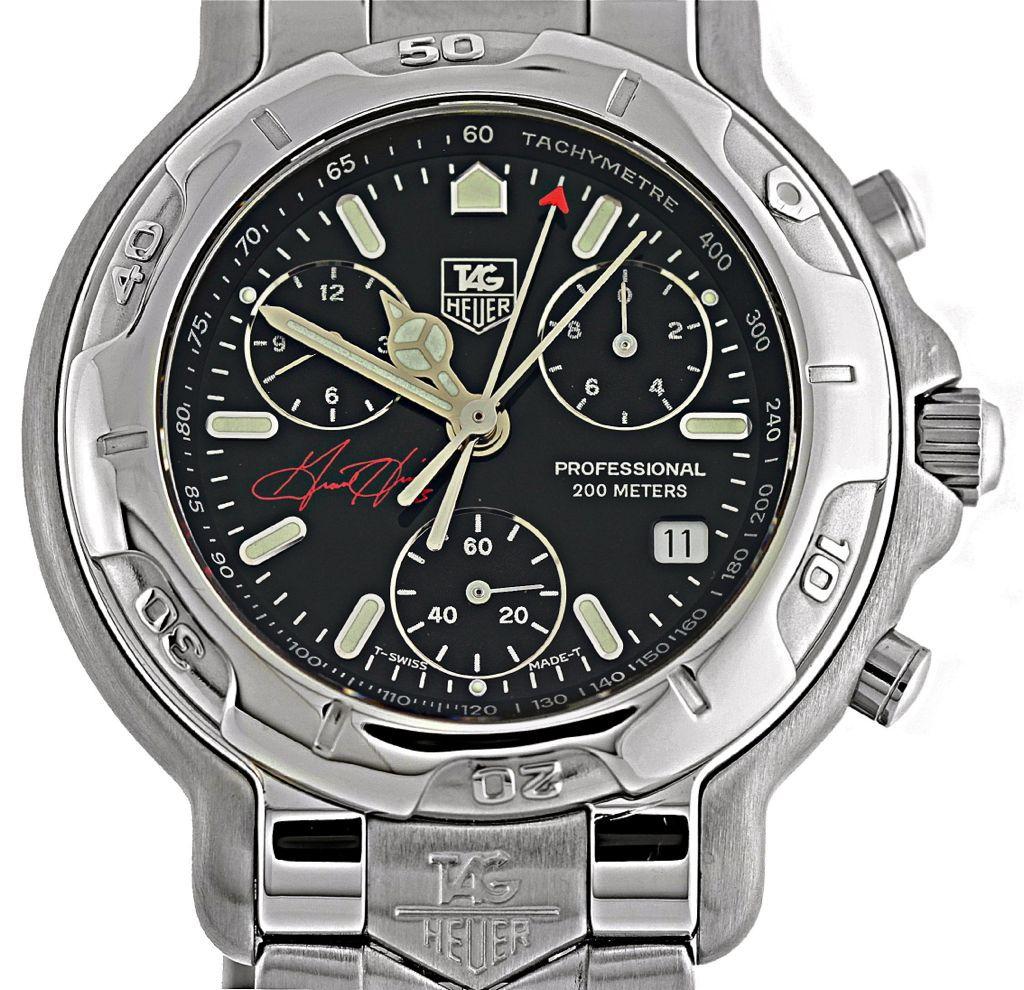 TAG Heuer 6000 Chronograph Grant Hill Limited Edition Watch CH1115 For ...