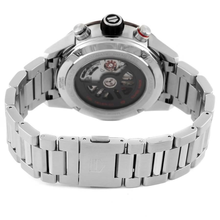 Tag Heuer Carrara Brown Skeleton Dial Chronograph Watch CAR201U Box ...