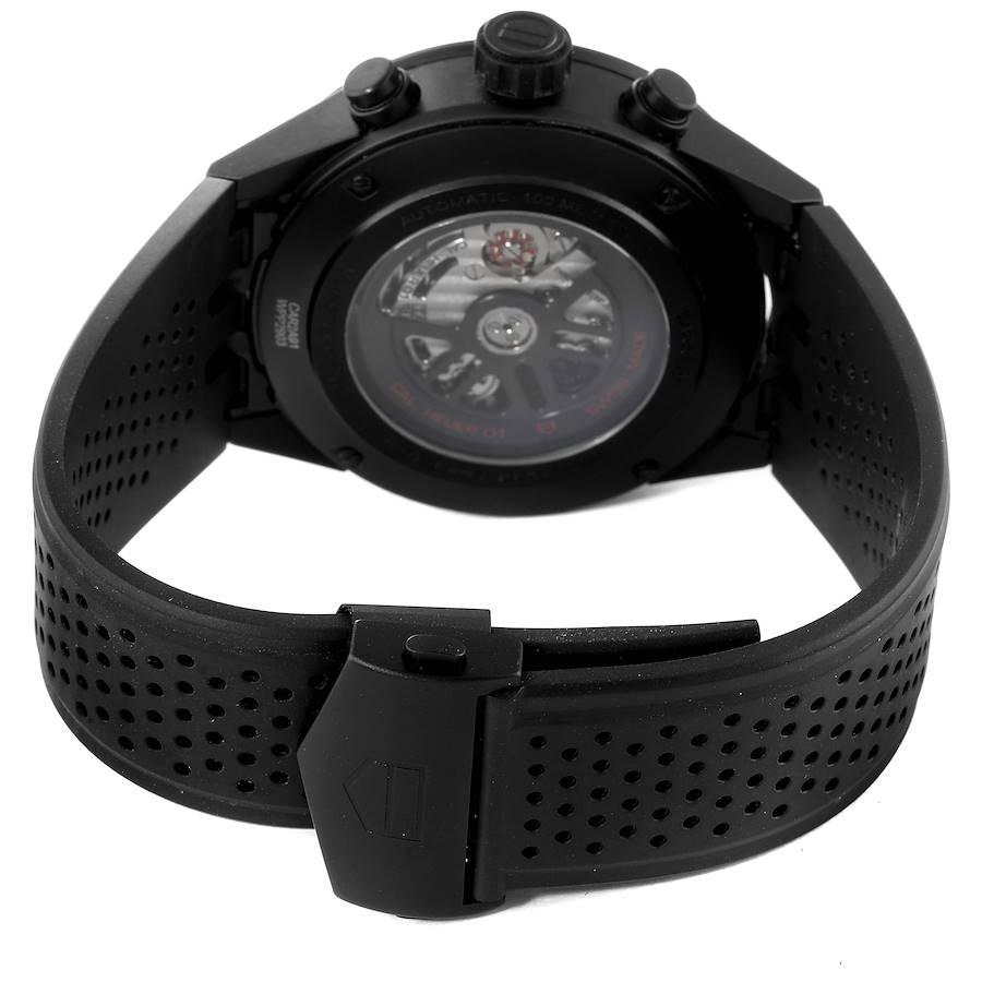 TAG Heuer Carrera Calibre 01 Skeleton Ceramic Mens Watch CAR2A91 Box ...