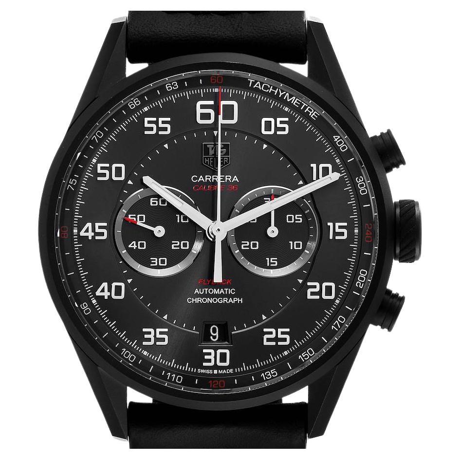 TAG Heuer Carrera Calibre 36 Flyback Titanium Mens Watch CAR2B80 For ...