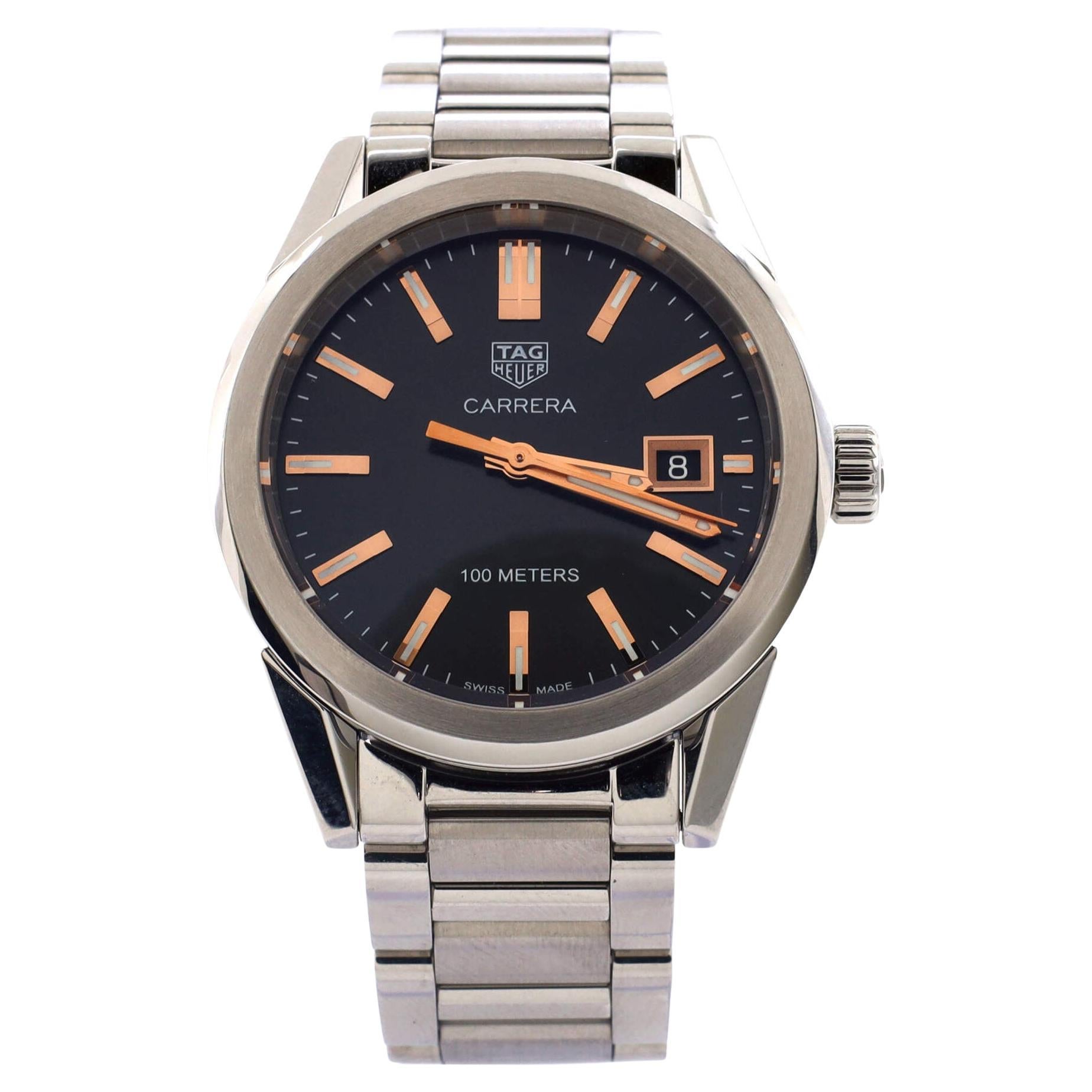 Vintage Ladies TAG Heuer Formula 1 with Black Bessel and Stainless ...