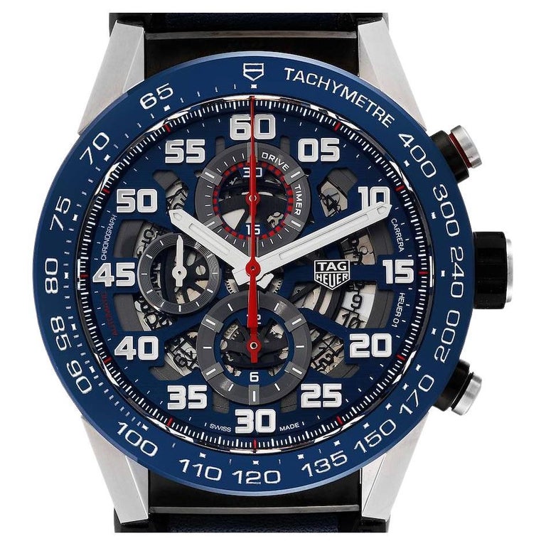 Tag Heuer Carrera Red Bull Racing Steel PVD Mens Watch CAR2A1N Box Card ...