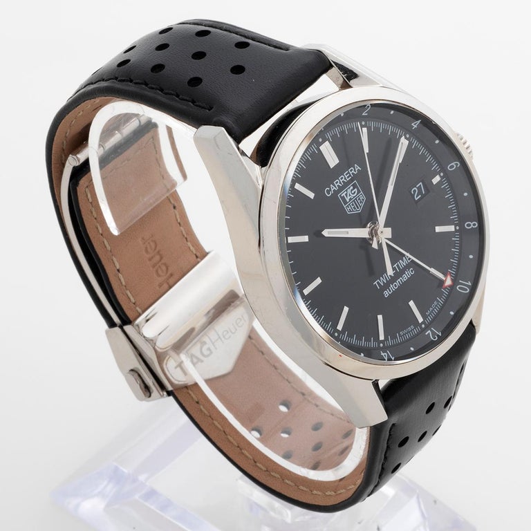 Tag Heuer Carrera Twin Time WV2115-0, Outstanding Condition, with Box ...