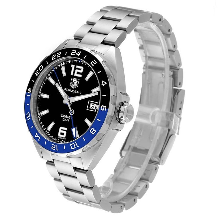 Tag Heuer Formula 1 Batman Bezel Steel Mens Watch WAZ211A at 1stDibs