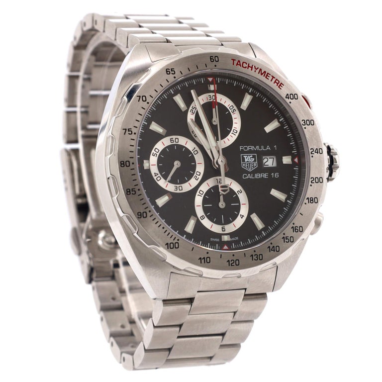 Tag Heuer Formula 1 Calibre 16 Chronograph Automatic Watch Stainless ...