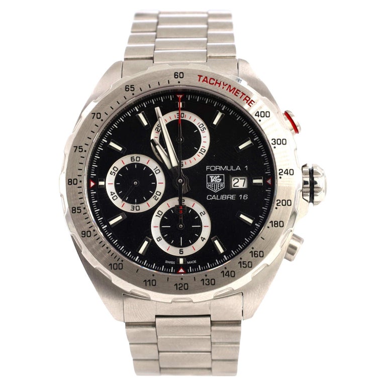 Tag Heuer Formula 1 Calibre 16 Chronograph Automatic Watch Stainless ...