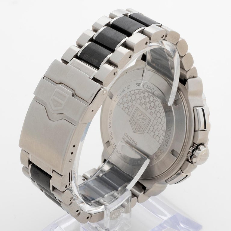Tag Heuer Formula 1 chronograph ref CAU2010. Ceramic Bezel. Full Set ...